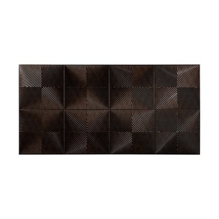 FASÄDE Echo 4-foot x 8-foot PVC Wall Panel in Smoked Pewter - Bed Bath ...