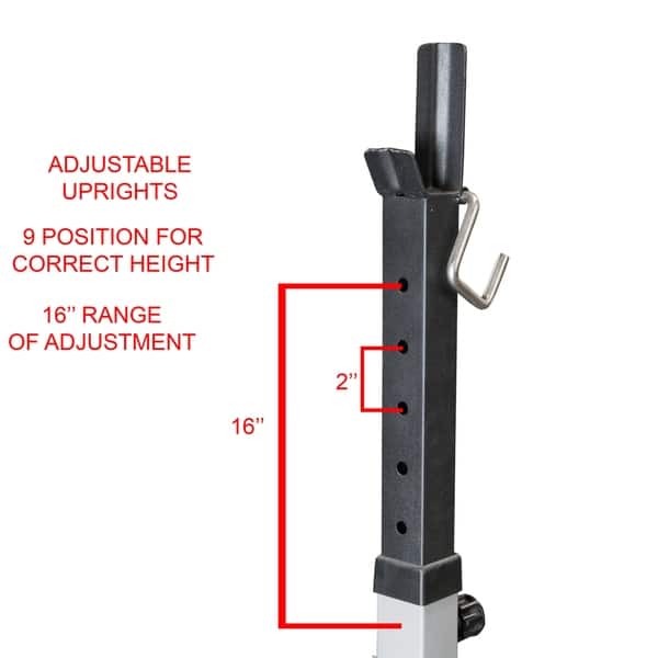 Valor Fitness BF-39 Adjustable FID Olympic Bench with J-Hooks and Bar ...