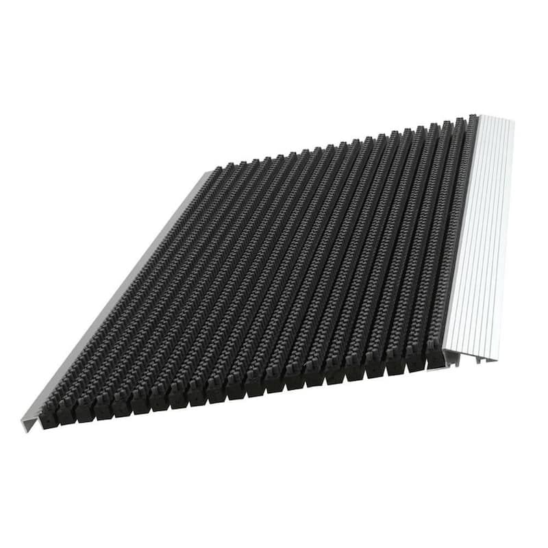 Black Ultimate Bristle Mat - Overstock - 10543156