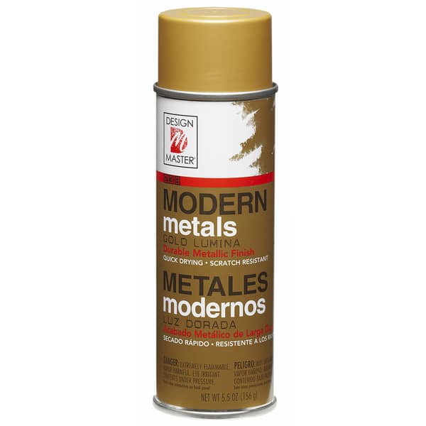 Modern Metals Spray Paint 5.5ozGold Lumina - Bed Bath & Beyond - 10547016