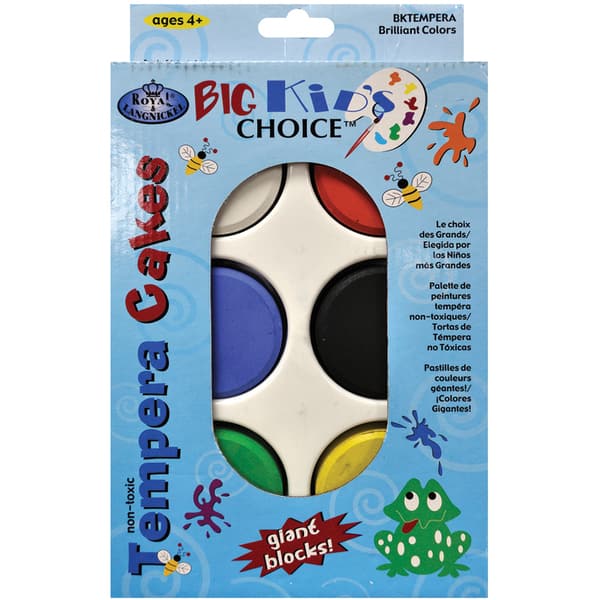 Big Kid's Choice Tempera Paint Cakes6/Pkg - Bed Bath & Beyond - 10548659