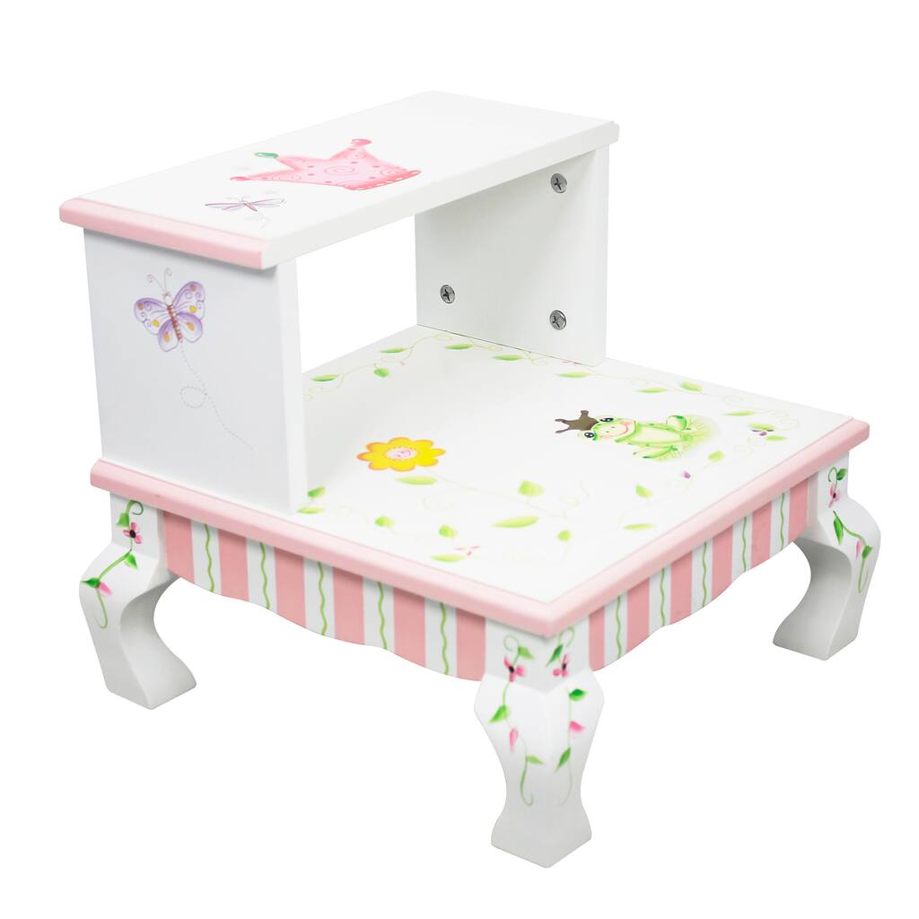 Fantasy Fields Princess and Frog Step Stool - Overstock - 10555929