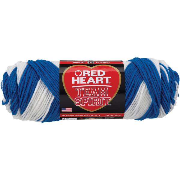Red Heart Team Spirit YarnRoyal & White - Bed Bath & Beyond - 10563010