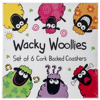 Wacky Woollies Coasters 6/Pkg - Bed Bath & Beyond - 10565175