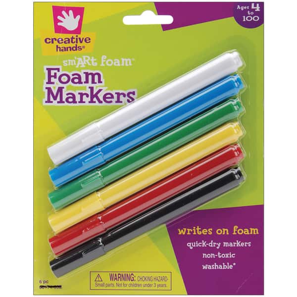 Foam Markers 6/PkgPrimary - Bed Bath & Beyond - 10570439