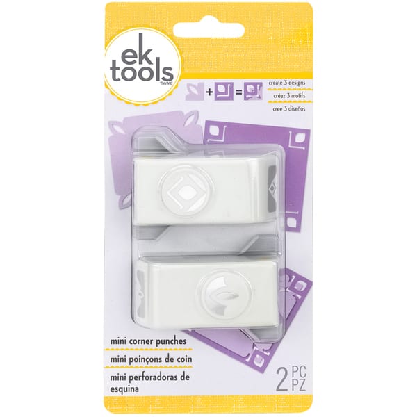 Mini Corner Rounder Punches 2/PkgGrandeur - Bed Bath & Beyond - 10571142