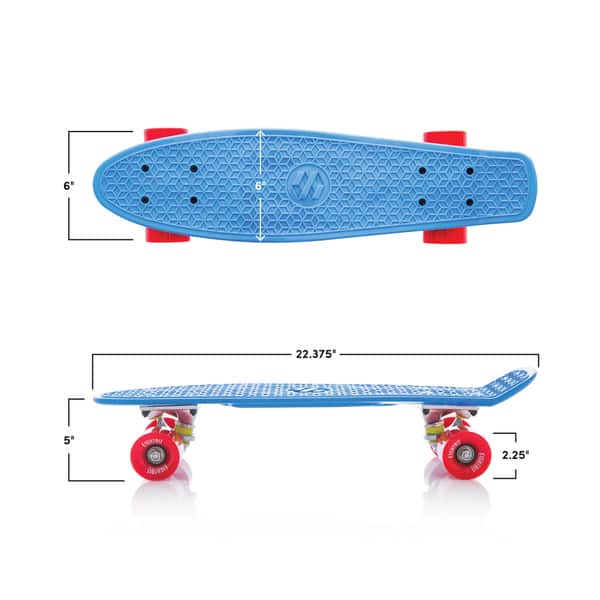 Eightbit 22-inch Complete Retro Skateboard - Bed Bath & Beyond - 10574265
