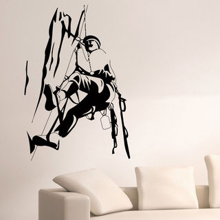 Climber Rock Climbing Vinyl Wall Art Decal Sticker - Bed Bath & Beyond ...