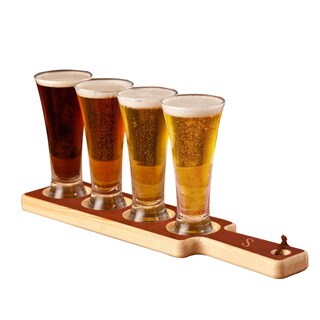 Personalized Initial Beer Flight Set - Bed Bath & Beyond - 10582566