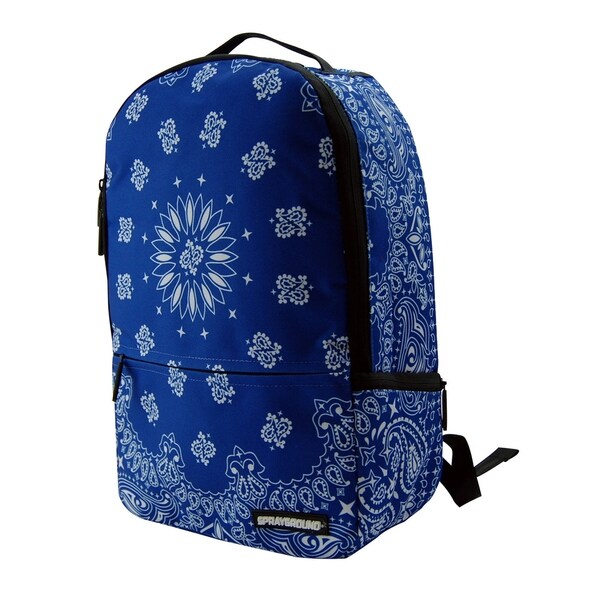 Sprayground Blue Bandana Backpack | semashow.com