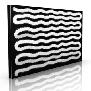 Maxwell Dickson 'Path' Modern Canvas Wall Art - Bed Bath & Beyond ...