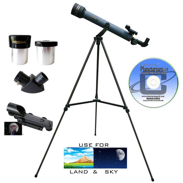 600mm x 50mm Refractor Telescope Kit - Bed Bath & Beyond - 10590437