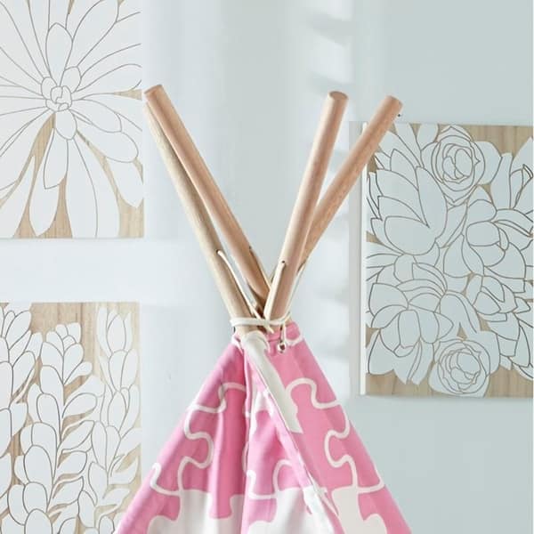Merry Products Children's Teepee Pink Puzzle - Bed Bath & Beyond - 10591253
