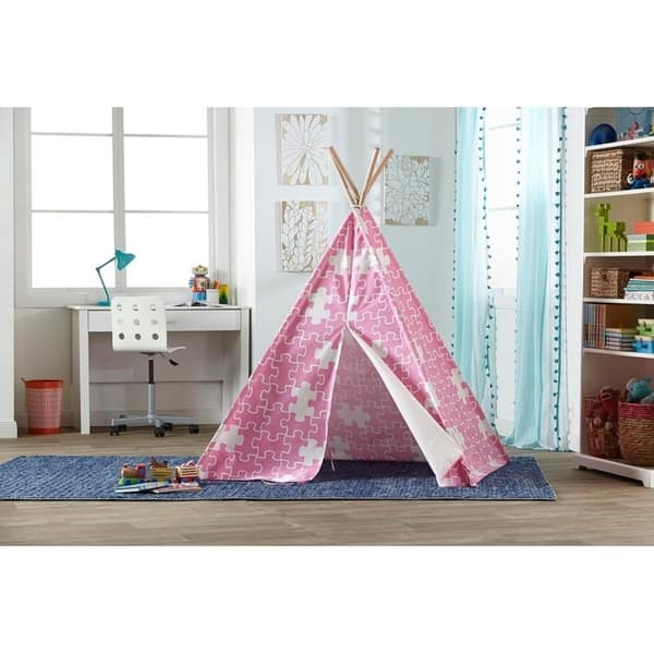 Merry Products Children's Teepee Pink Puzzle - Bed Bath & Beyond - 10591253