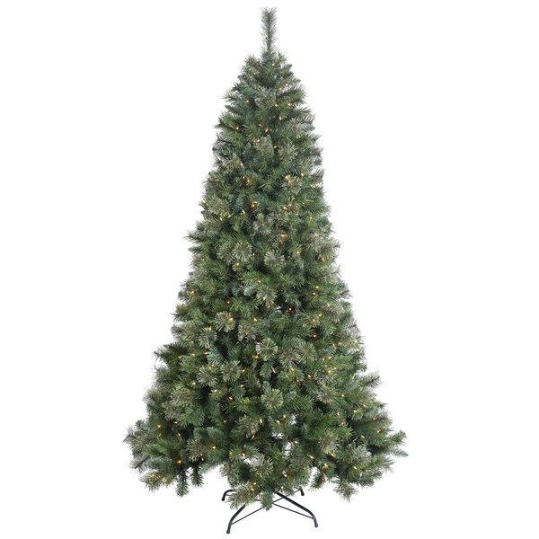 7.5' x 50" Butte Mixed Pine Tree with 500 Clear Lights - Bed Bath ...