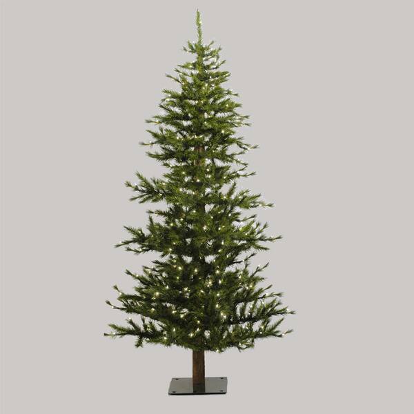 6' x 33" Minnesota Pine Half Tree with 436 PVC Tips - Bed Bath & Beyond ...