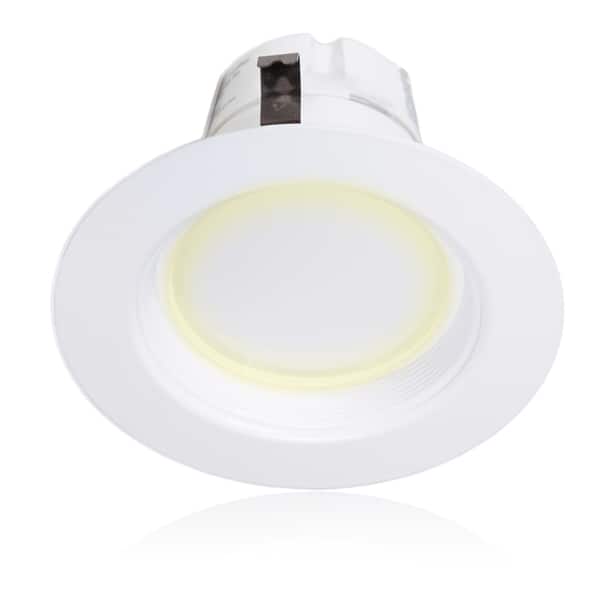 Maxxima 4-inch Dimmable LED Retrofit Downlight, 2700K Warm White, 850 ...