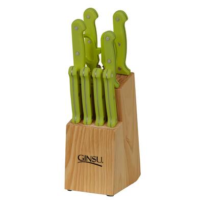 Ginsu Essential Series 10-Pc Stainless Steel Serrated Knife Set ...