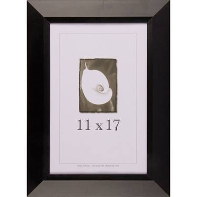 Black Wide Picture Frame 11x17 - Overstock - 10616651