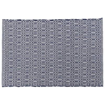 Bazaar Indigo Blue Kitchen Mat - Overstock - 10621684