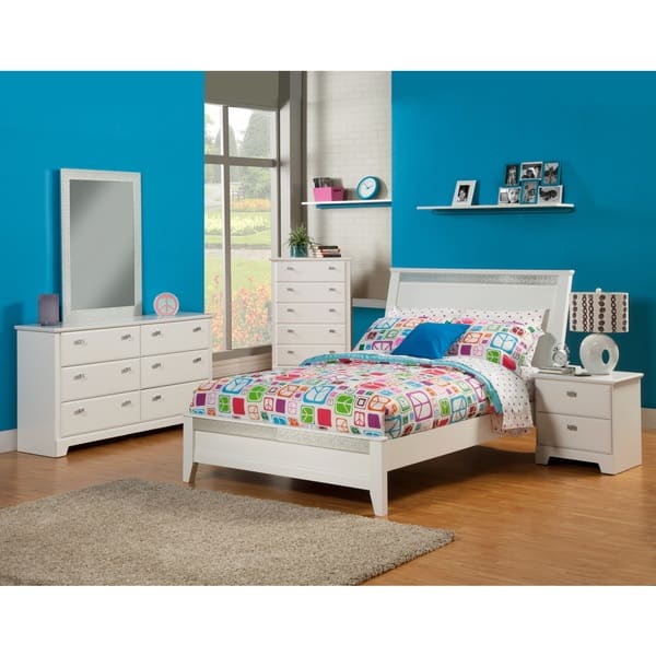 Sandberg Furniture Hailey Twin Bedroom Set - Bed Bath & Beyond - 10625879