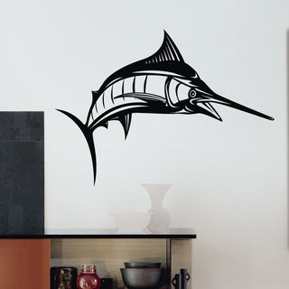 Swordfish Fish Vinyl Wall Art Decal Sticker - Bed Bath & Beyond - 10642637