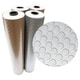 Rubber-Cal "Coin-Grip (Metallic)" PVC Flooring - 2.5mm x 4ft. Wide ...