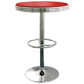 AmeriHome Red Retro Soda Shop Table - Bed Bath & Beyond - 10644782