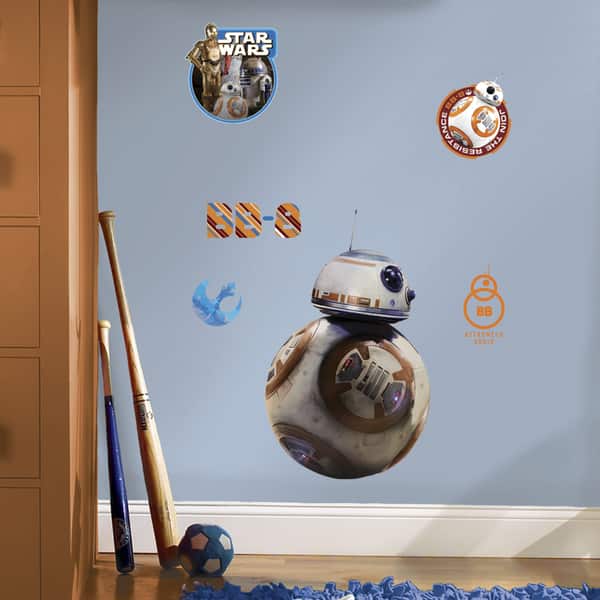 Star Wars Episode VII BB8 Giant Wall Decal by RoomMates - Bed Bath ...