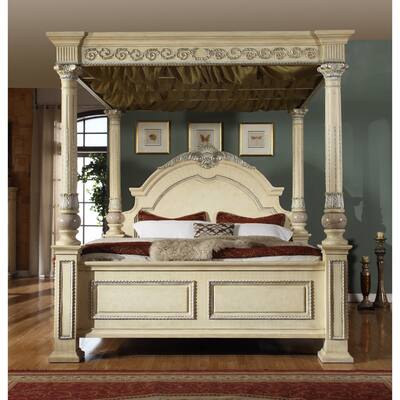 Meridian Solid Wood Sienna Post Bed - Overstock - 10650263