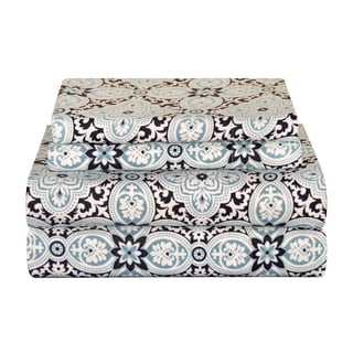 Gracewood Hollow Aouchal Flannel Bed Sheet Set - Bed Bath & Beyond ...