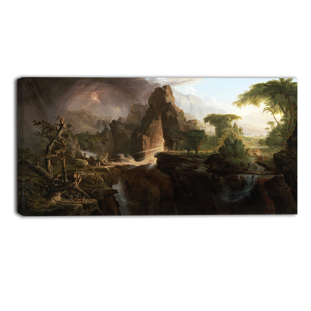Expulsion From The Garden Of Eden Thomas Cole