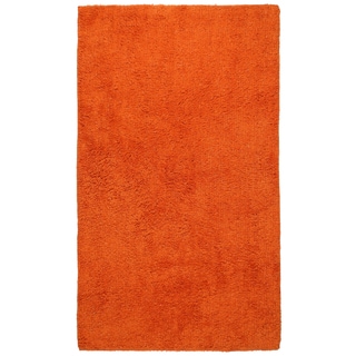 Plush Pile Orange Bath Rug (30" x 50") - 2'6" x 4'2" - Bed Bath ...