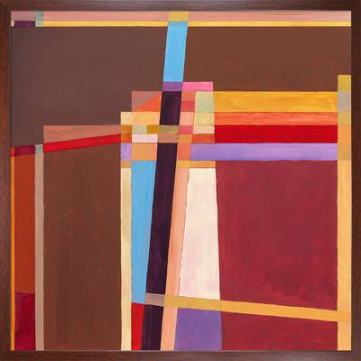 La Pastiche Clive Watts 'Rangle No 5' Framed Fine Art Print - Overstock ...