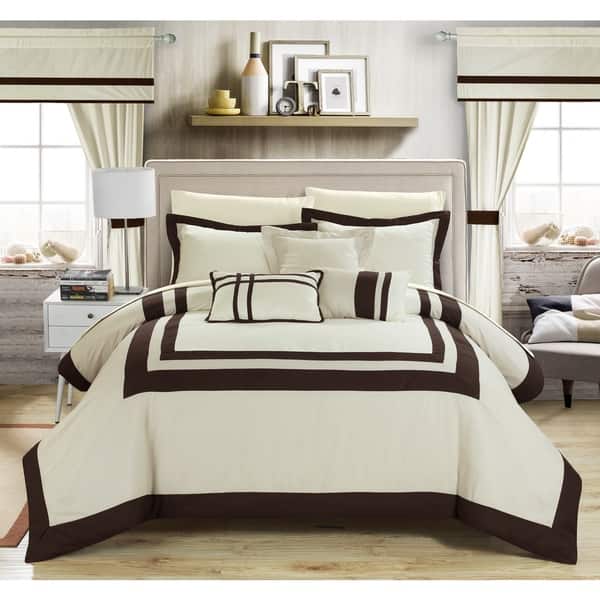 Copper Grove Minesing 20-piece Color Blocked Comforter Set - Bed Bath ...