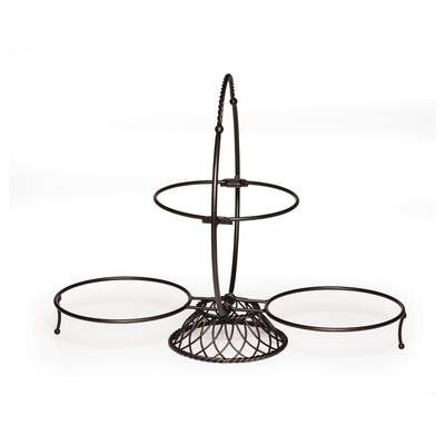Gourmet Basics 3 Tier Buffet Server Wire - Overstock - 10694406