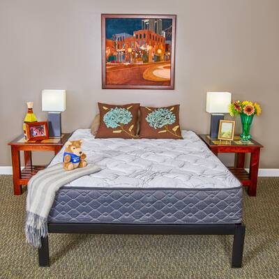 Wolf DoubleRest Flippable Queen-size Wrapped Coil Innerspring Mattress ...