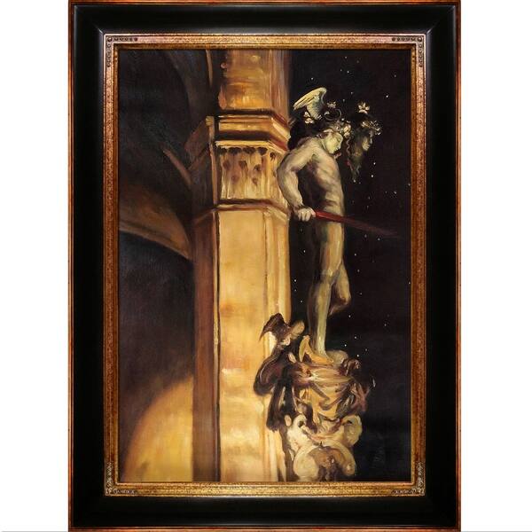 La Pastiche John Singer Sargent 'Statue of Perseus by Night, 1902' Hand ...