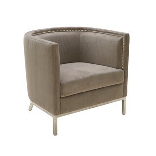 Sunpan '5West' Portsmouth Grey Fabric Wales Arm Chair - Bed Bath ...