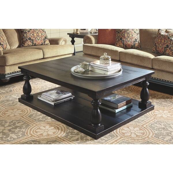 Mallacar Black Rectangular Cocktail Table - Bed Bath & Beyond - 10758313