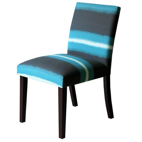 Skyline Furniture Uptown Dining Chair in Ombre Lines Peacock - Bed Bath ...