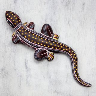 Handmade Handsome Lizard Wall Adornment (Mexico) - Bed Bath & Beyond ...