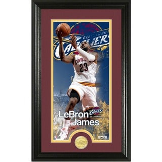 LeBron James "Supreme" Bronze Coin Panoramic Photo Mint - Multi-color ...