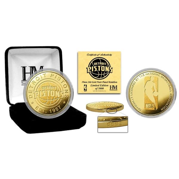 Detroit Pistons Gold Mint Coin - Bed Bath & Beyond - 10790776