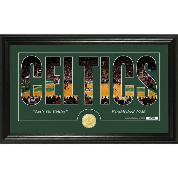 Boston Celtics "Silhouette" Bronze Coin Photo Mint - Bed Bath & Beyond ...