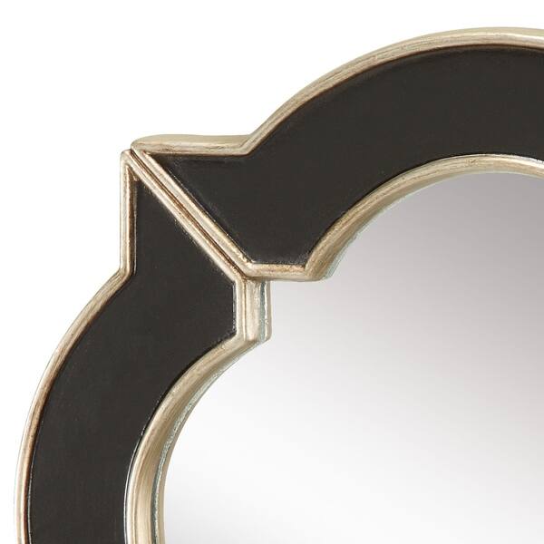 Lilliput 16-inch Wall Mirror in Black and Gold - Bed Bath & Beyond ...