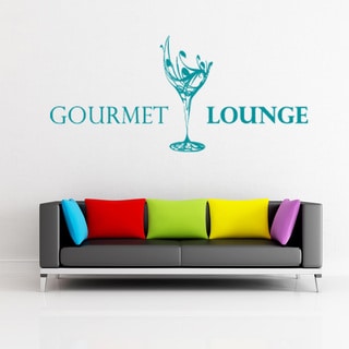 Gourmet Lounge Decal Vinyl Sticker Wall Decor - Bed Bath & Beyond ...
