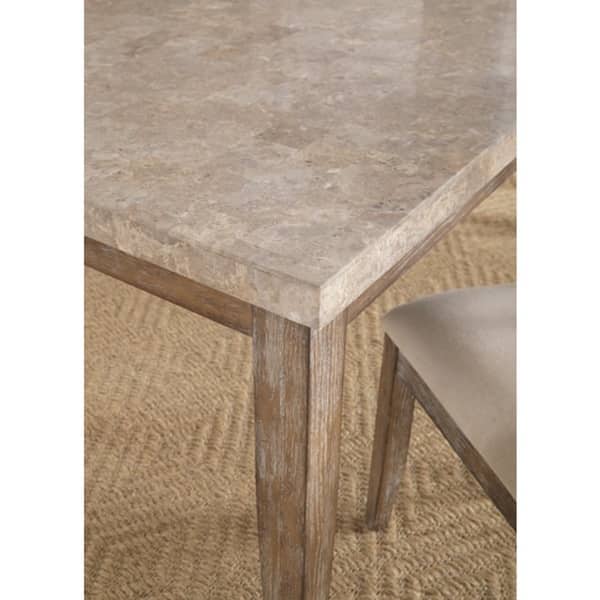 The Gray Barn Abernathy Marble Top 70-inch Dining Table - Bed Bath ...
