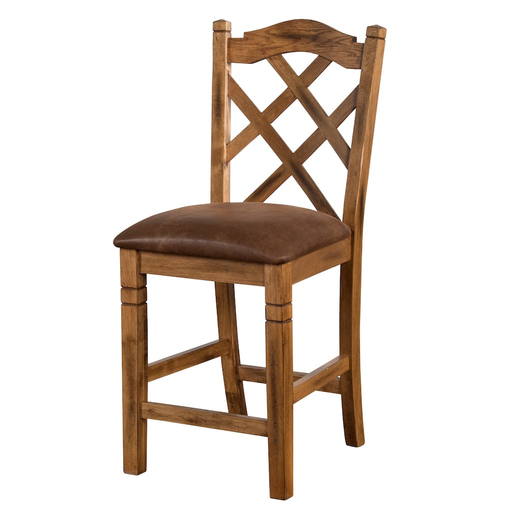 Sunny Designs Sedona Double Crossback Bar Stool - Overstock - 10810552