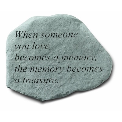 Kay Berry 'When Someone You Love' Garden Accent Stone - Overstock ...